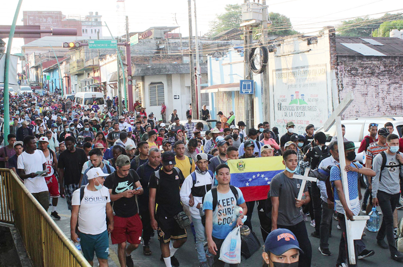 La Onu Y Ong Alertan Por Aumento De Militarización Contra Migrantes En